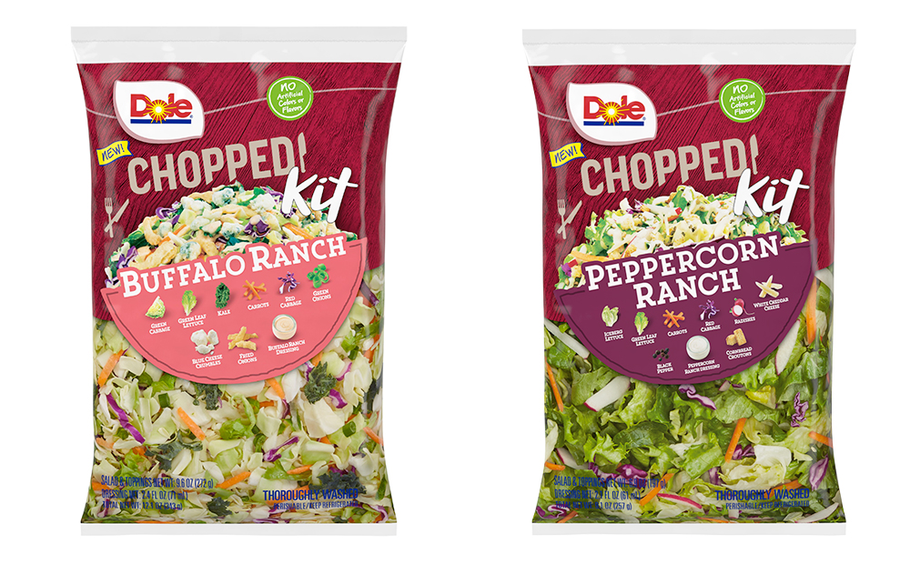 Dole's new salad kits go big on flavor | Produce News