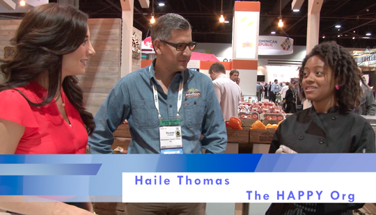 Kid chef Haile Thomas helps Wholesum Harvest shine | Produce News