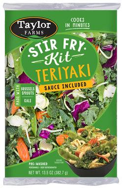 Taylor Farms introduces new vegetable Stir Fry Kits | Produce News